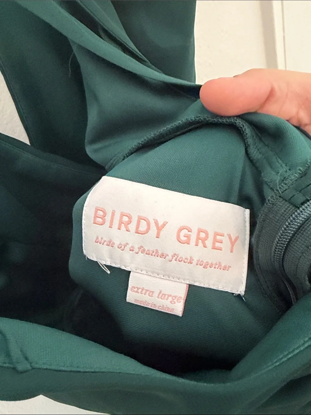 Birdy Grey | Dresses | Emerald Green Halter Maxi Dress By Birdy Grey ...